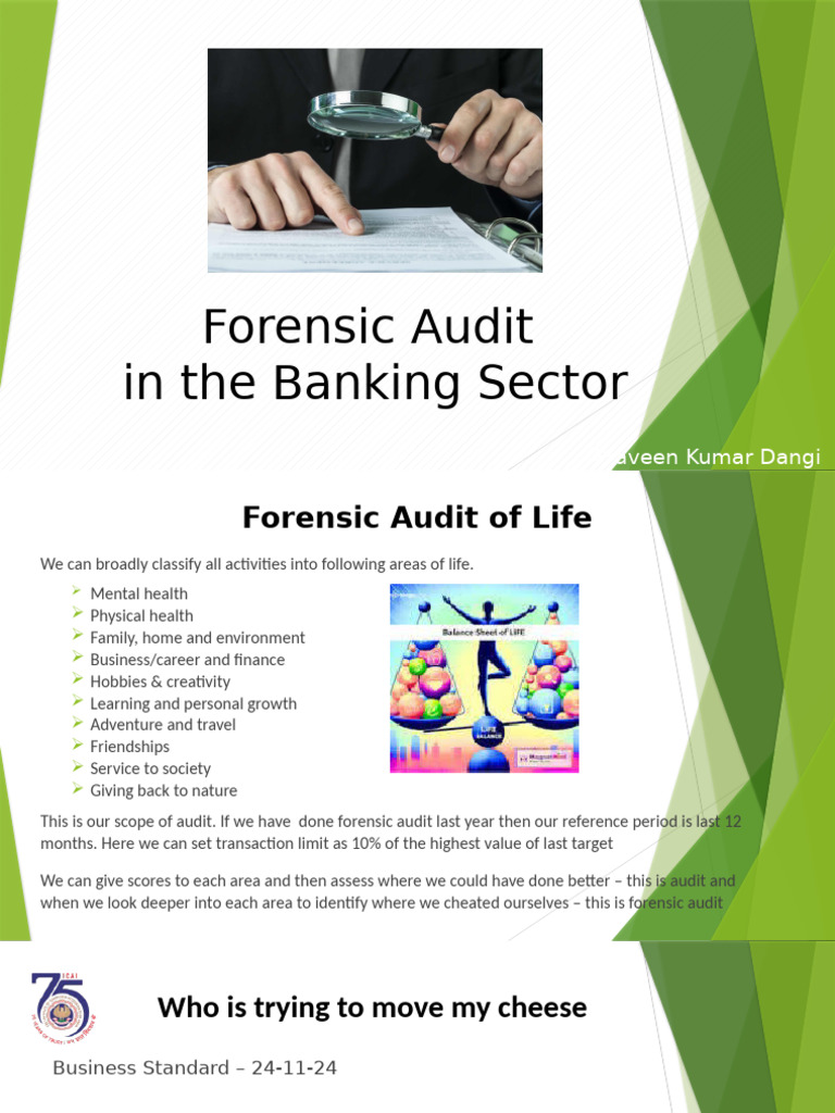 Forensic Audit | PDF | Audit | Financial Audit