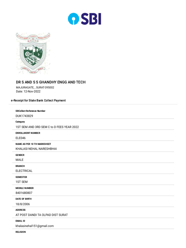 Https WWW - Onlinesbi.sbi Sbicollect Paymenthistory Paymenthistoryredirecturl - HTM | PDF