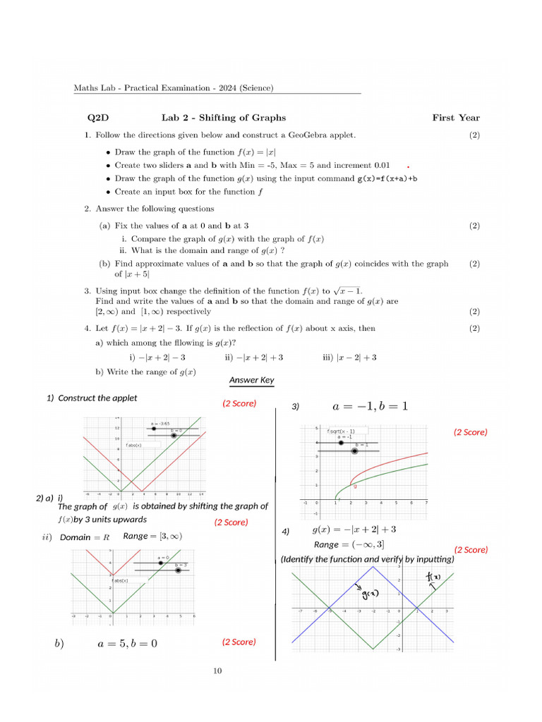 It Maths Lab Demo For Students Pdf