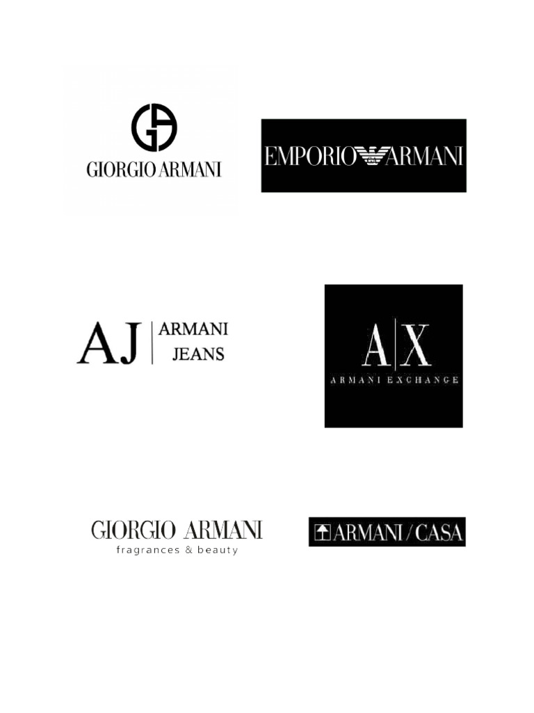 Armani Logos | PDF