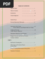 Teaching Internship Portfolio Format | PDF | Curriculum | Learning