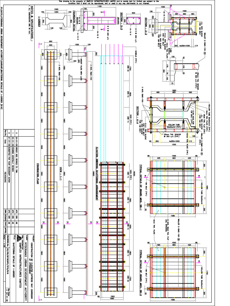 Shuttering With Vertical Walers | PDF
