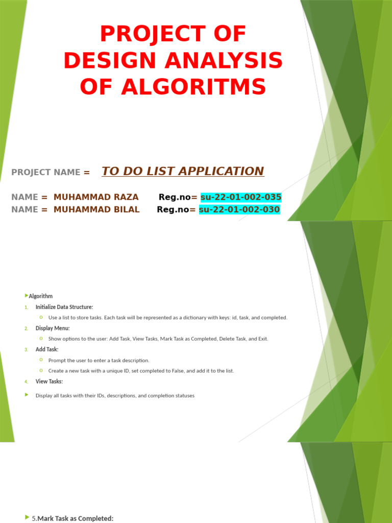 PROJECT OF DESIGN ANALYSIS OF ALGORITMS | PDF | Algorithms | Python ... PROJECT OF DESIGN ANALYSIS OF ALGORITMS | PDF | Algorithms | Python ...