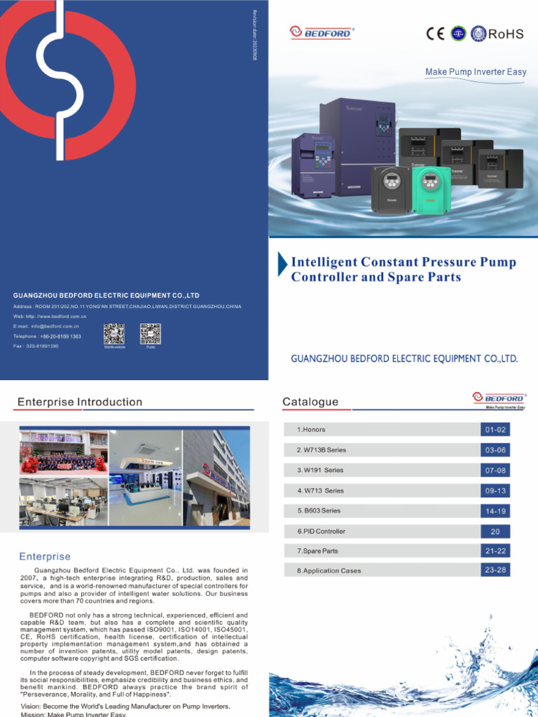 Booster Pump Controller | PDF