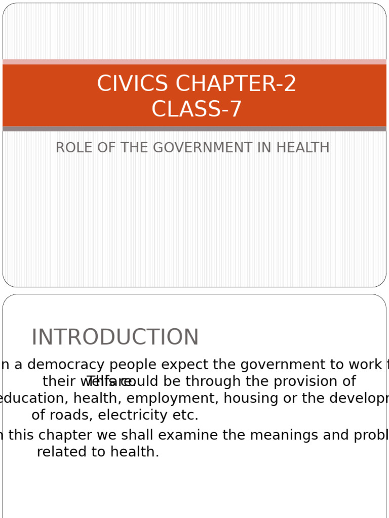 Government's Role in Health Care | PDF | Health Care | Hospital