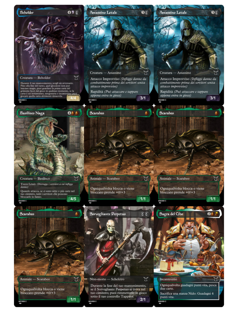 Update Cards | PDF