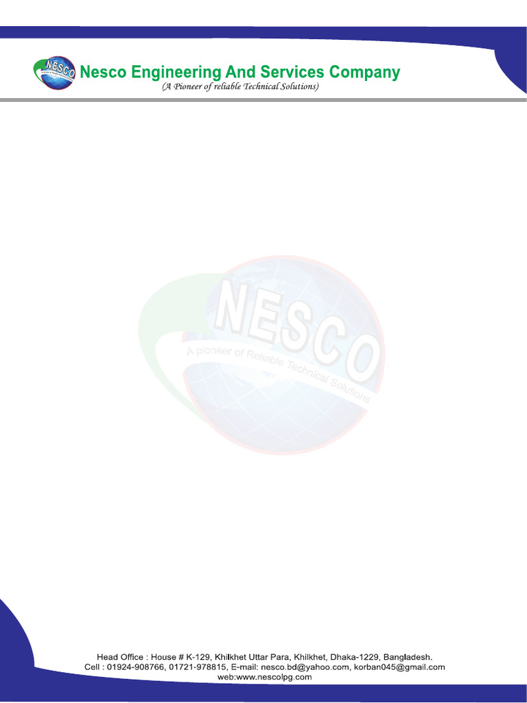 Nesco Pad | PDF