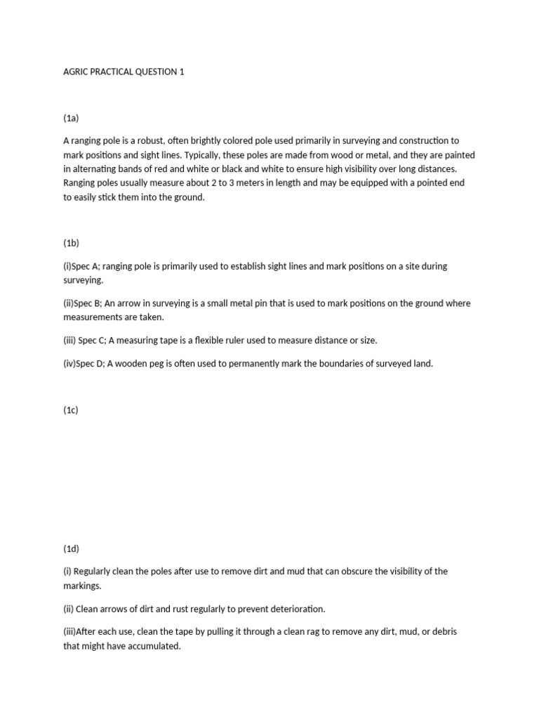 AGRIC PRACTICAL-WPS Office | PDF | Maize | Agriculture