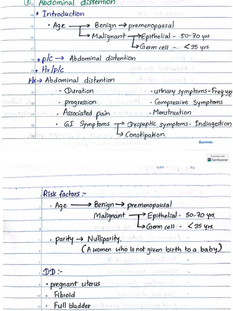 Abdominal Distention | PDF