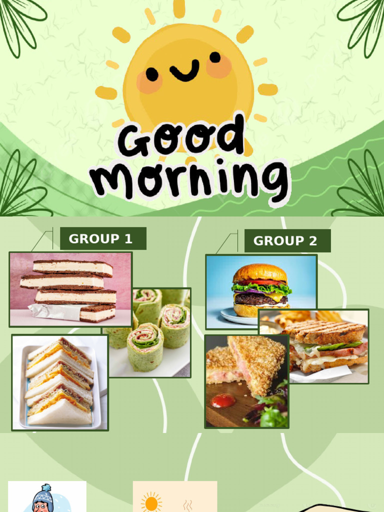 L2 Hot and Cold Sandwiches | PDF | Sandwich | Bread Dishes