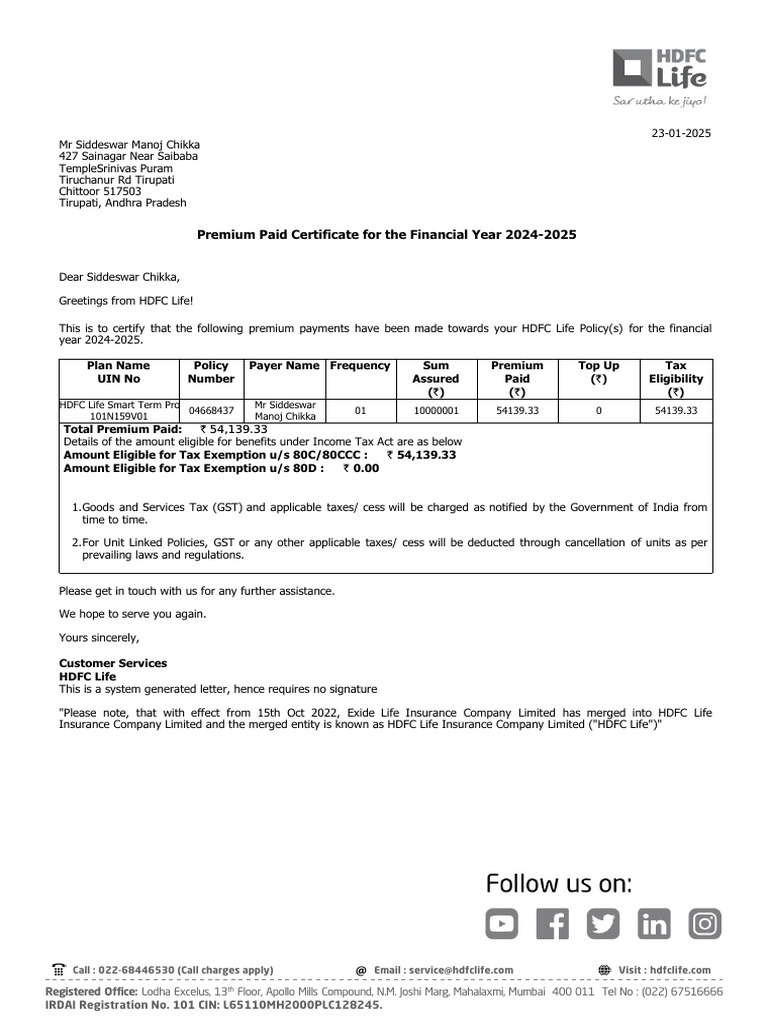 PPC 04668437 1737647279 | PDF | Life Insurance | Taxes