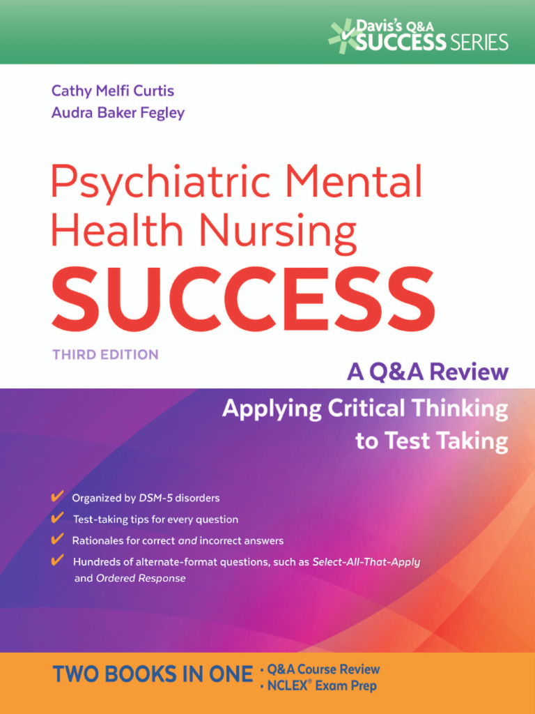 Psychiatric Mental Health Nursing Success A QA Review Applying Critical ...