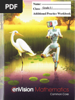 Envision Math Homework Book Answers | PDF | Privacy | Homework