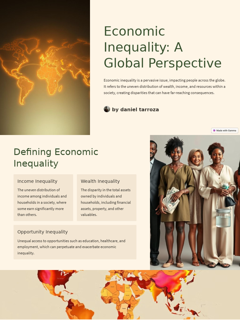 Global Economic Inequality Explained | PDF | Economic Inequality ...