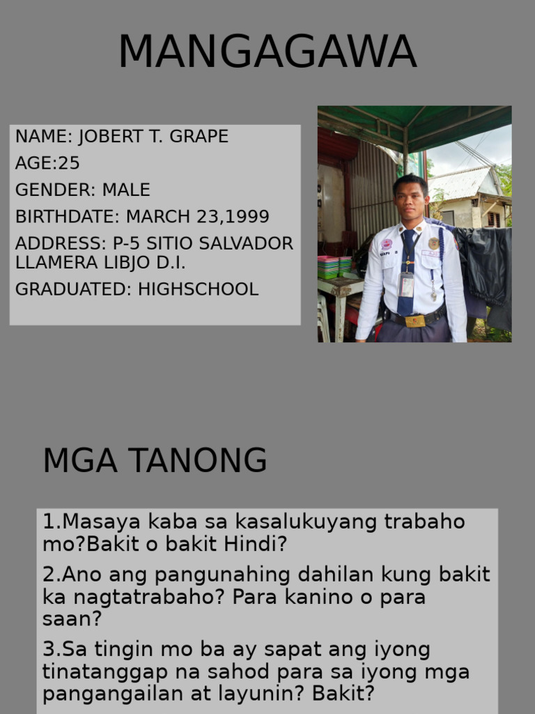 Mangagawa Wps Office | PDF