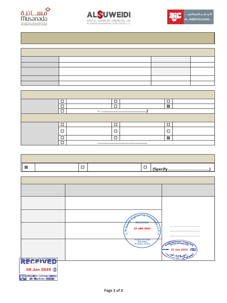 DSF-2106 Rev 00 - HSE Weekly Inspection Checklist and Report | PDF ...