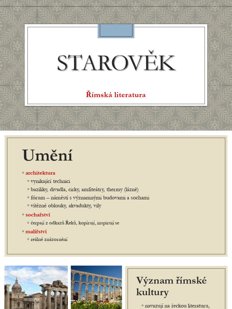 Starověk Řím | PDF