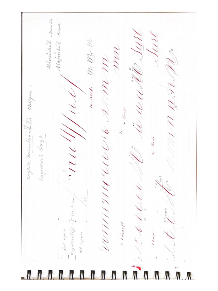 Engrosser's Script | PDF