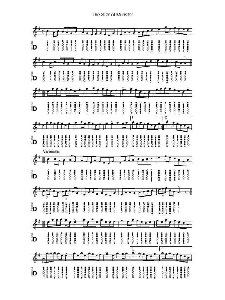 Star of Munster Sheet Music | PDF