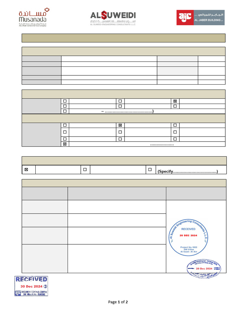 DSF-2082 Rev.00 - Power SAT Test Reports For MCC Panel, Fire Alarm ...