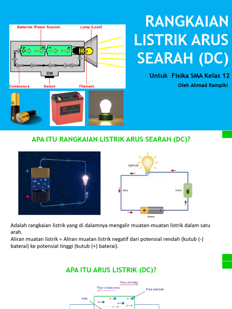 Rangkaian Listrik Arus Searah DC | PDF