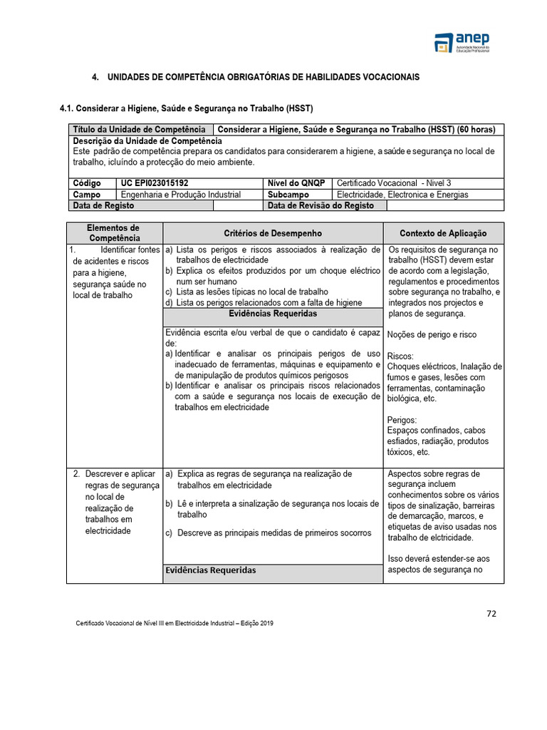 PLANO TEMÁTICO Electricidade Instaladora | PDF | Eletricidade | Desperdício