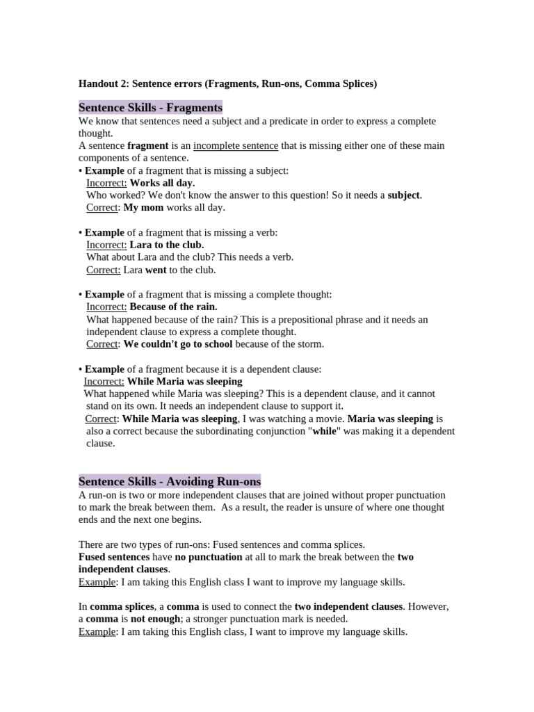 Writing Handouts 2 (2) | PDF | Semantics | Linguistics