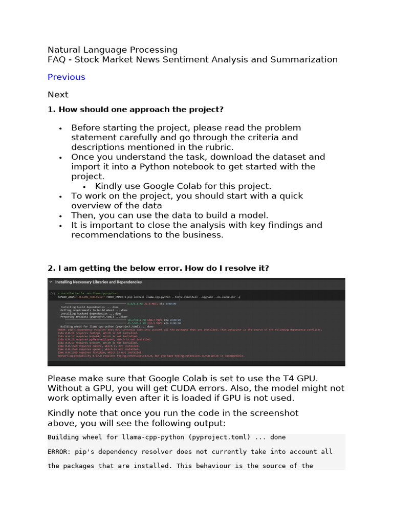 project - nlp stock price prediction | PDF | Artificial Intelligence ...