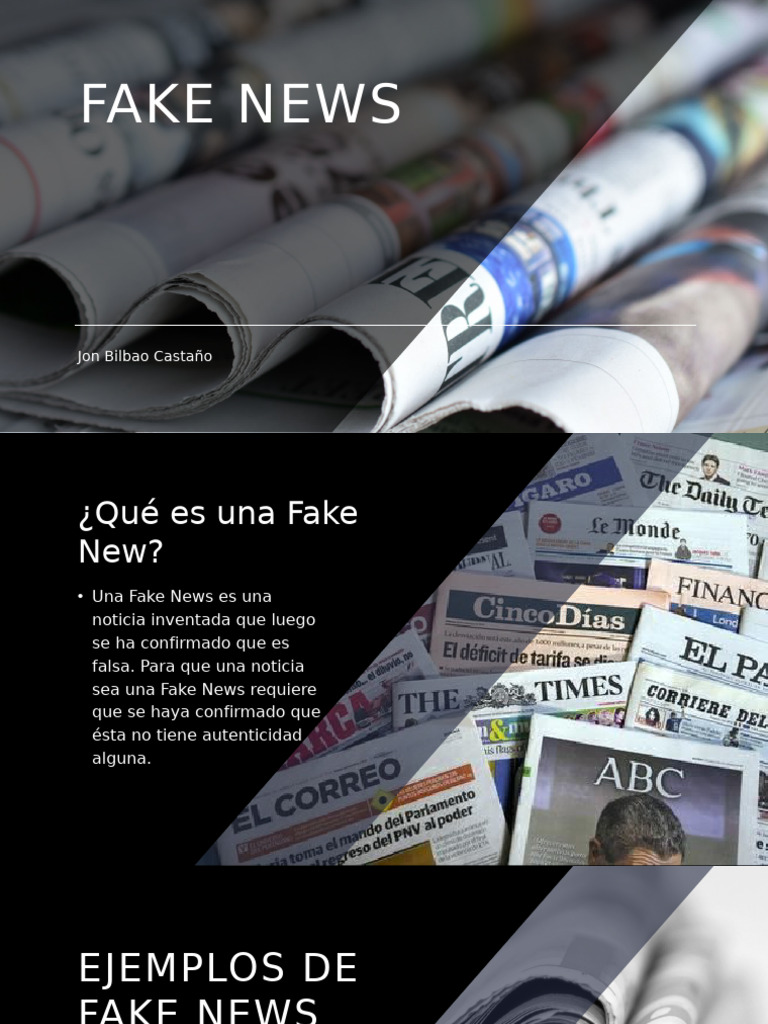 Ejemplos de Fake News Comunes | PDF