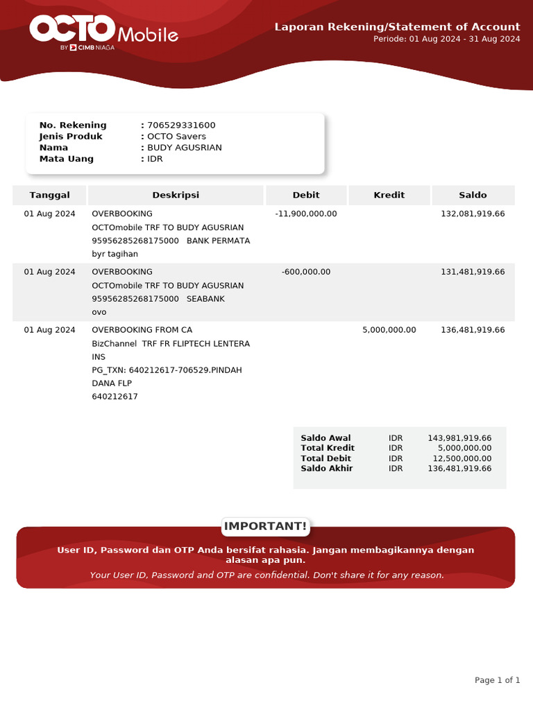 CASA Statement Aug2024 01082024181656 PDF | PDF