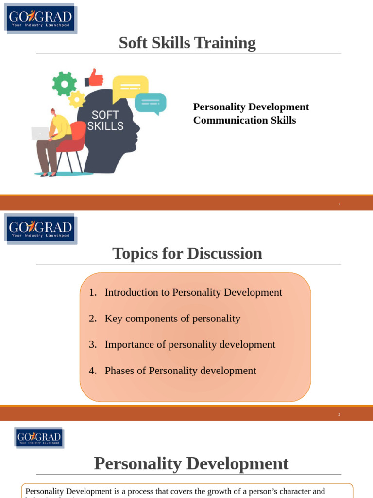 Soft Skills - Mastering The Art of Personality Development To Succeed ...