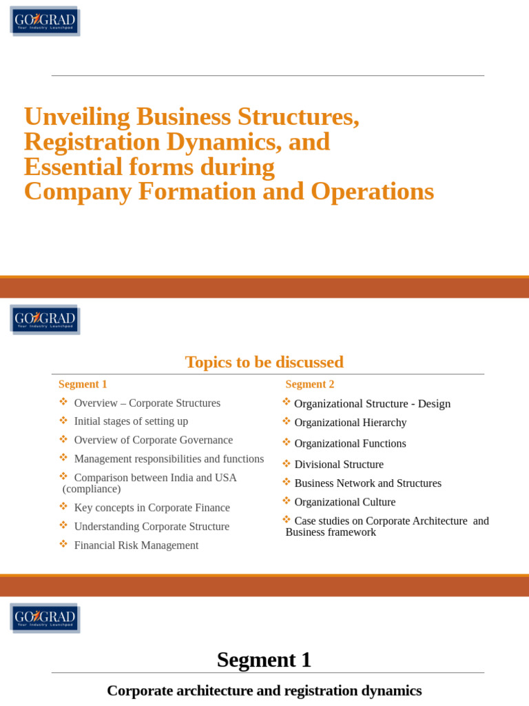Unveiling Business Structures, Registration Dynamics, and Essential ...