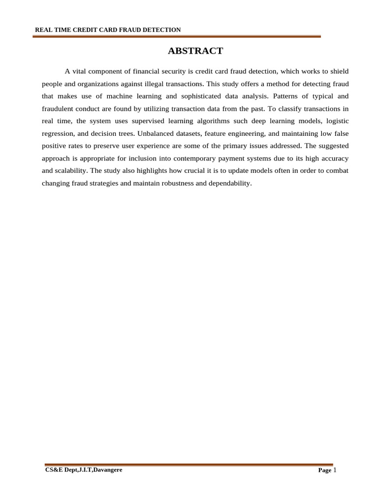 Miniproject Report Final | PDF | Machine Learning | Credit Card