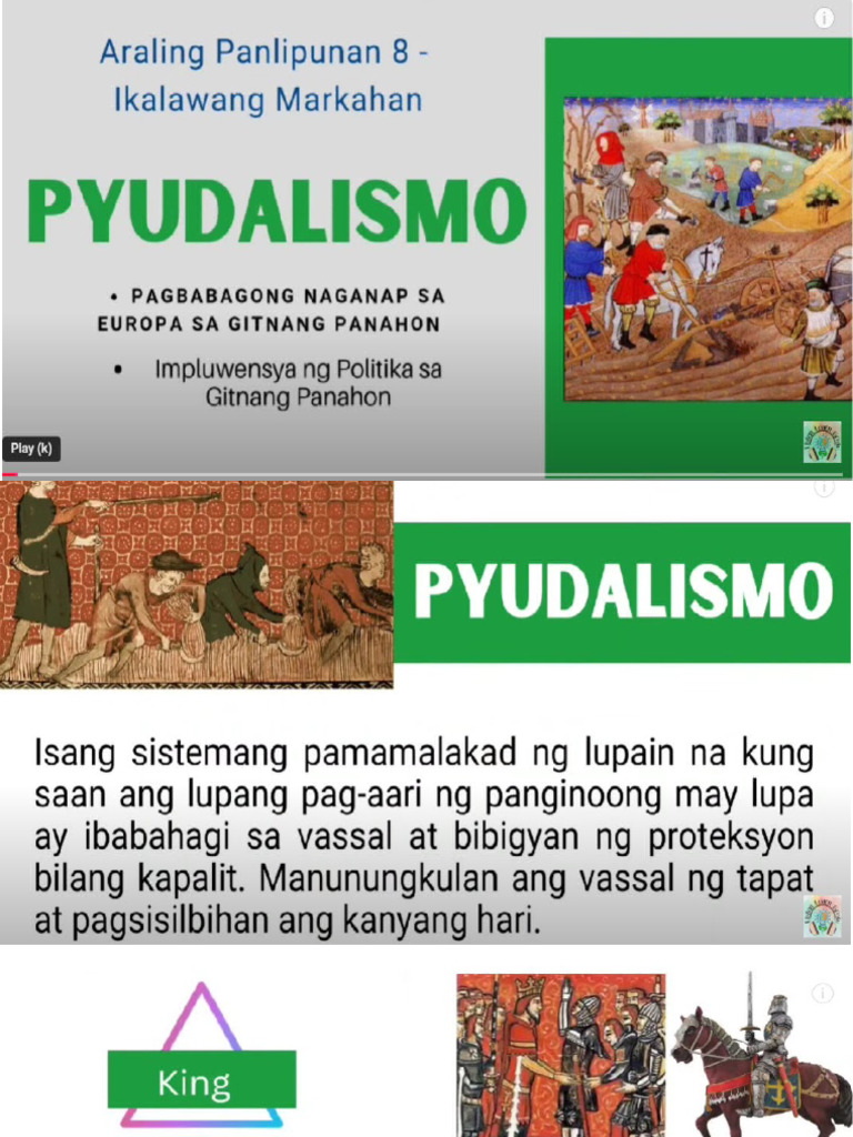 Piyudalismo | PDF