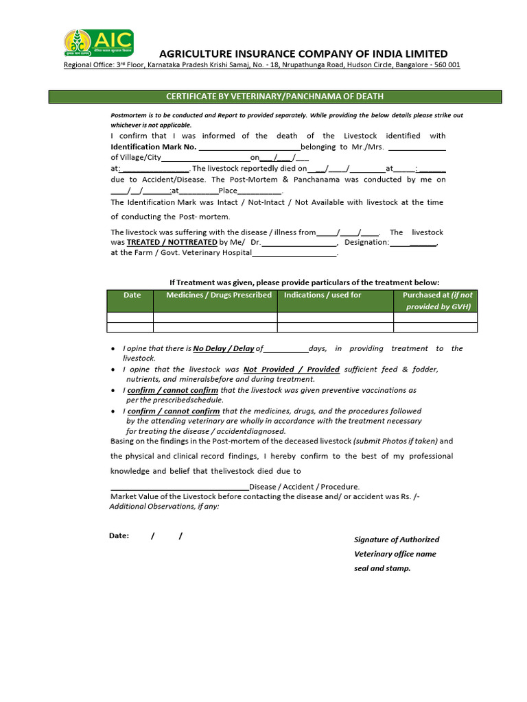 Death and Post-Mortem Certificate | PDF | Autopsy | Clinical Medicine