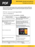 Storage Racking Risk Assessment | PDF | Risk | Safety