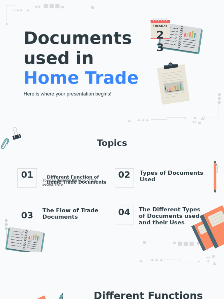 Documents Used in Home Trade | PDF | Payments | Receipt