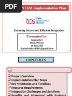 Implementation Plan For TechCorp's IAM Platform | PDF