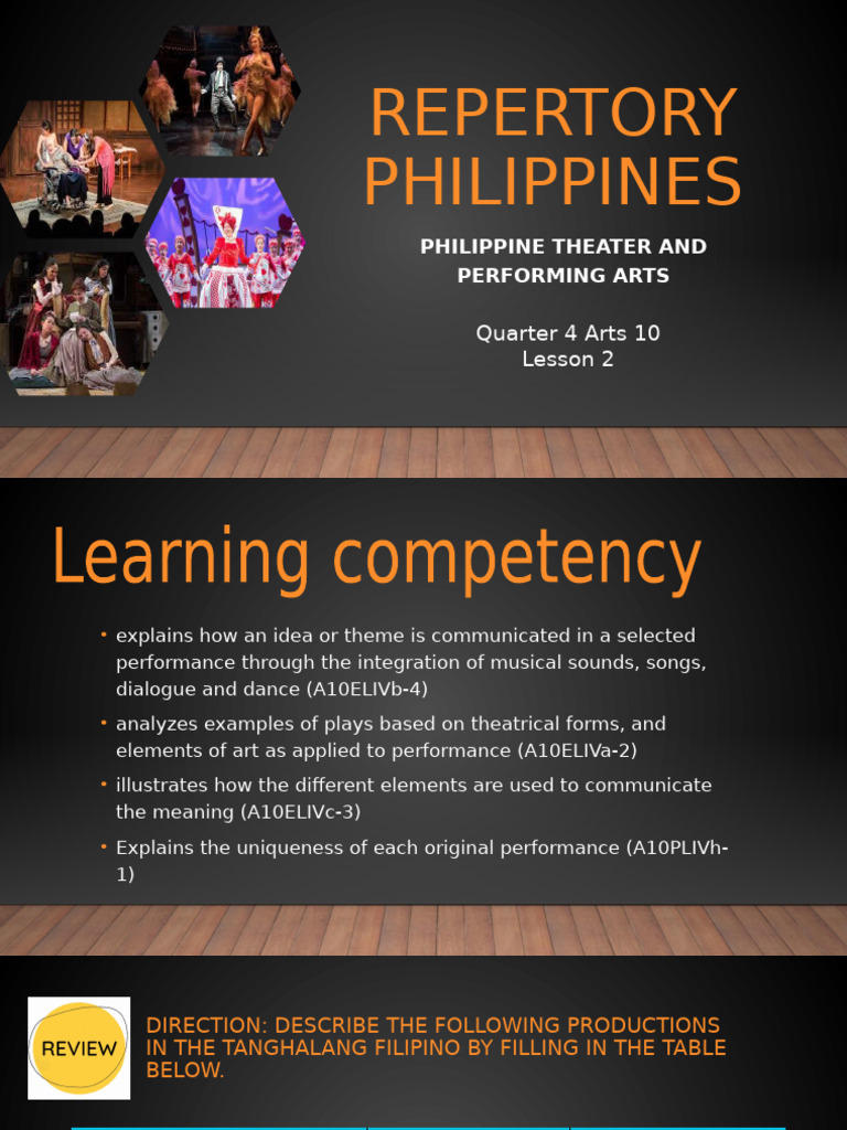 ARTS10-Q4-PPT - Lesson 2 (REPERTORY PHILIPPINES) | PDF | Alice's Adventures In Wonderland