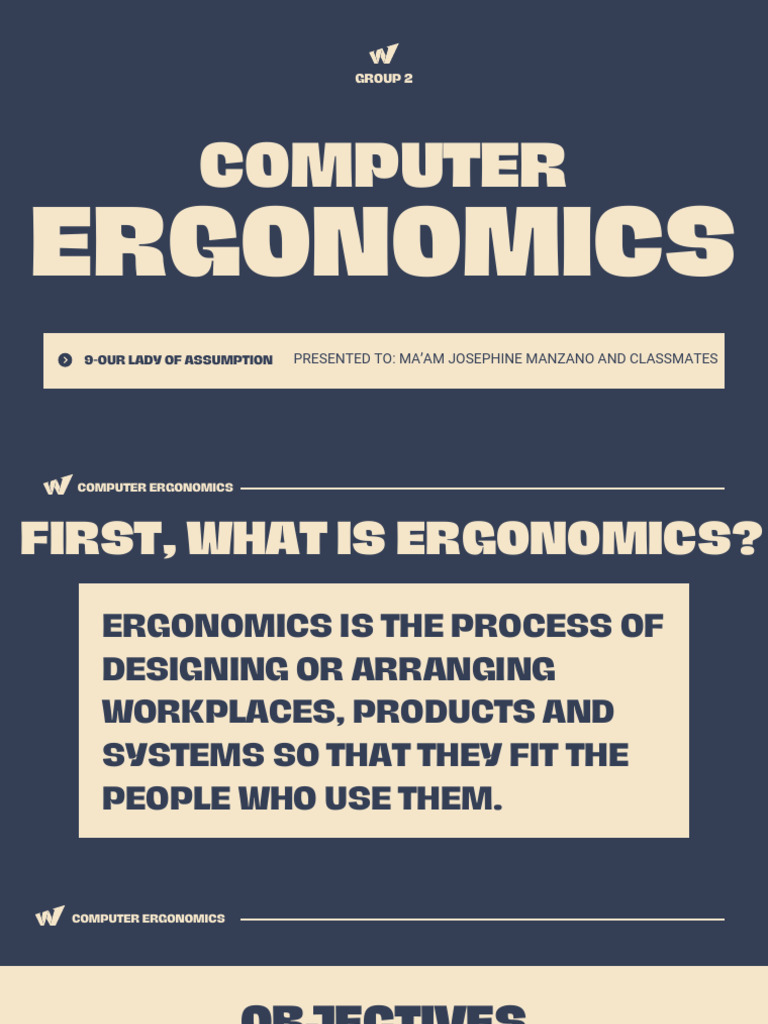 Computer Ergonomics: Health & Tips | PDF | Diseases And Disorders