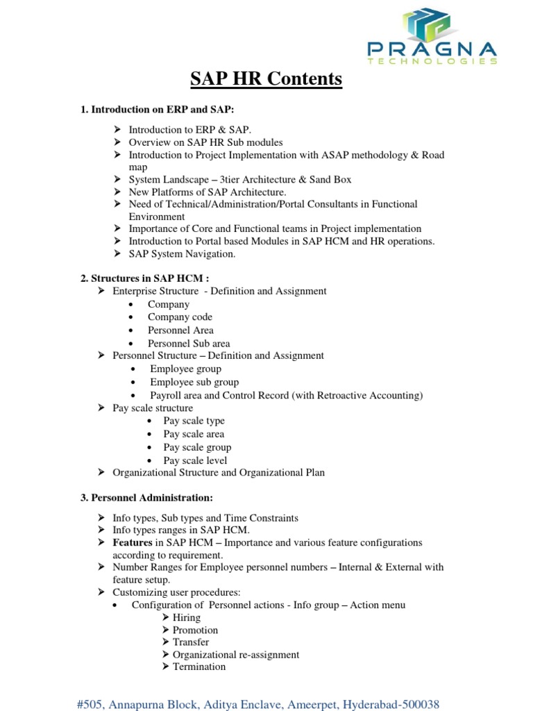Complete Guide to SAP HR Modules | PDF | Payroll | Business Process