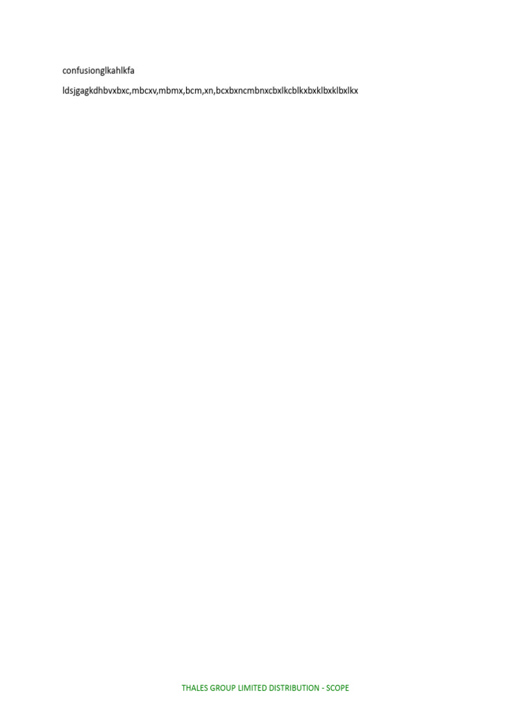 Confusion Gl Kah Lkf A | PDF