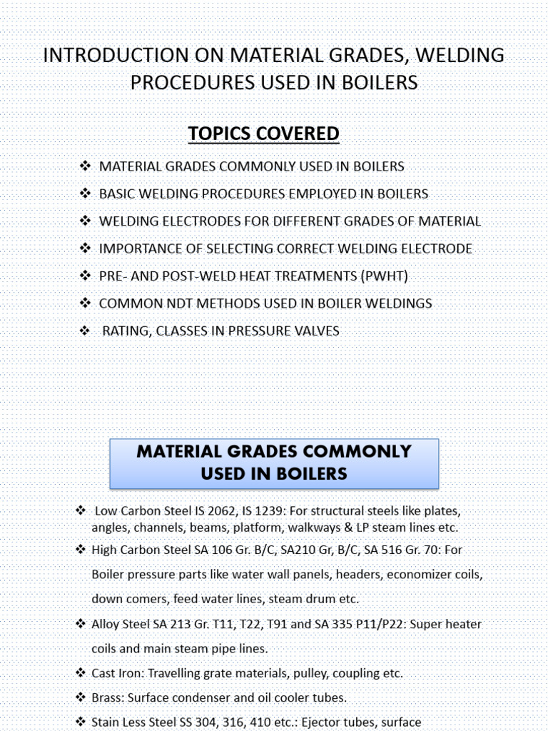 Intro About Welding, NDT Etc 1 | PDF | Construction | Welding