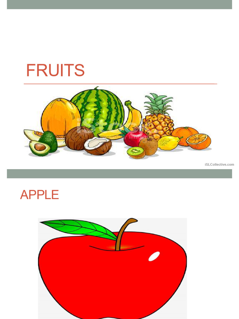 Fruits | PDF