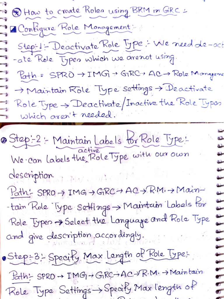 Managing Role Types and Settings | PDF