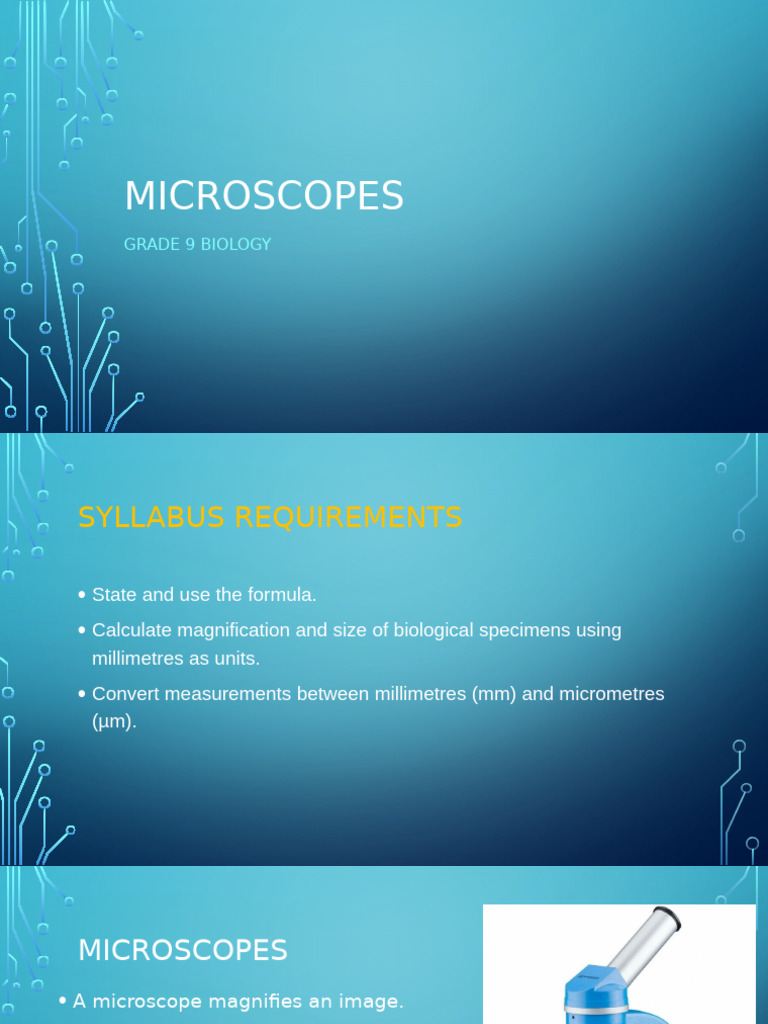 Microscopes | PDF