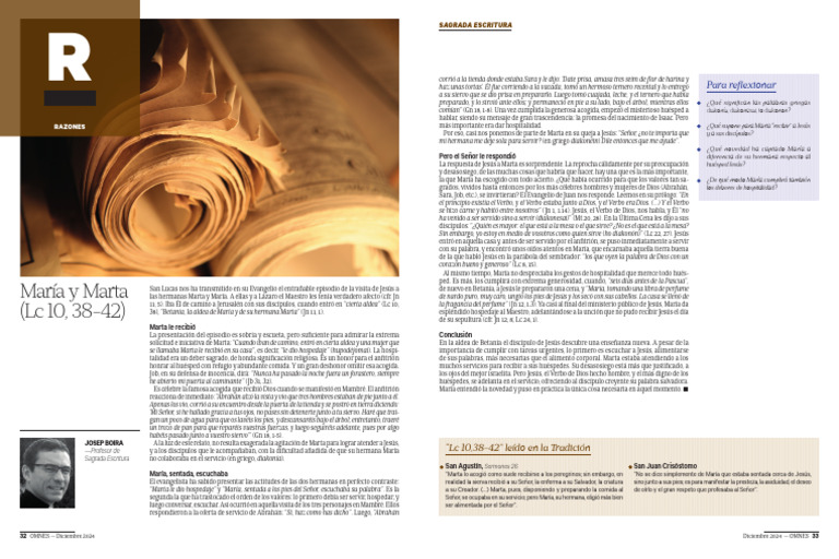 2412 María y Marta | PDF | Jesús | María, madre de Jesús