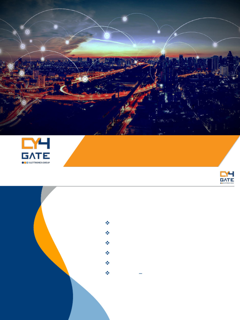 CY4GATE Presentazione FY 2021 | PDF | Working Capital | Sustainability