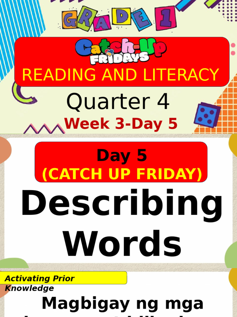 GR1-CATCH UP READING | PDF