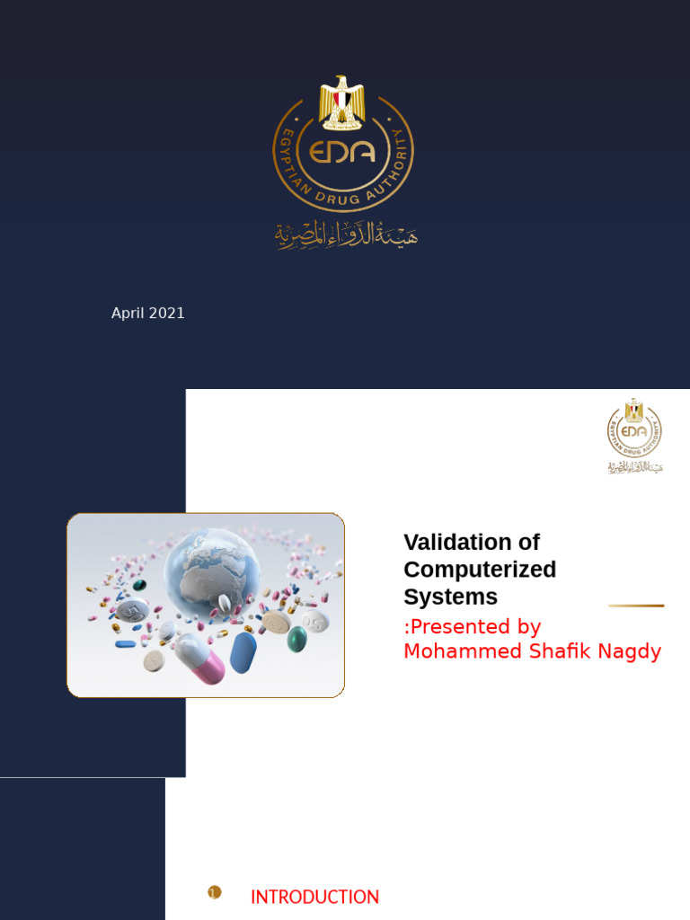 computer system validation تدريب الهيئة | PDF | Verification And Validation | Specification ...